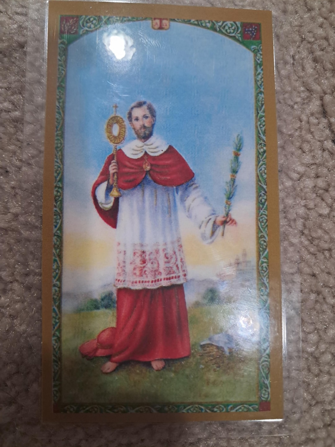 San Ramon Nonnatus Fixed Prayer Card to Overcome Gossip, Backbiting ...