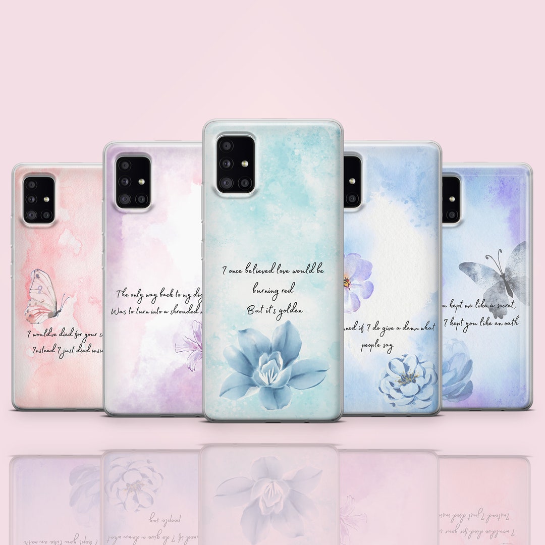 Taylor Swift Phone Case Watercolor Covers for iPhone 15 Pro, 14, 13, 12 ...