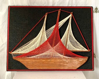 Vintage String Art - Etsy