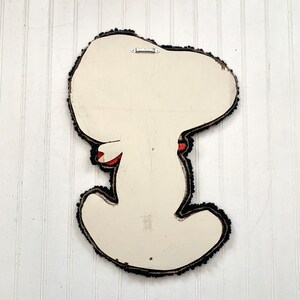 Vintage Snoopy Punch Yarn Wall Art, the Peanuts, Charles Schulz, Black ...