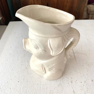 Shawnee Smiley Pig Creamer Pitcher, Ceramic Pottery, off White ...
