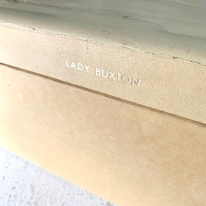 Vintage Blue Lady Buxton Jewelry Box, off White Faux Leather Cracked ...