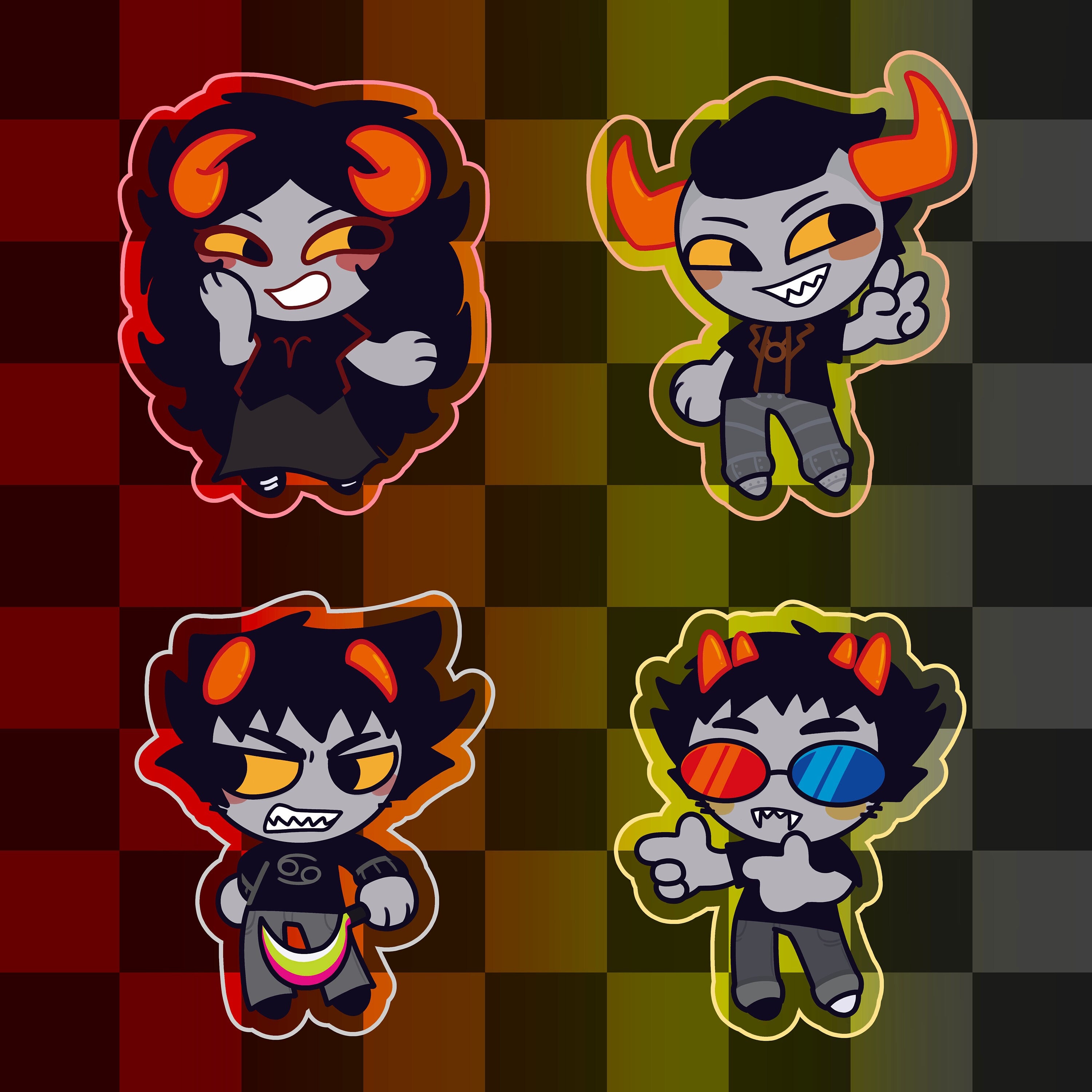 Homestuck - Lowbloods Beta Trolls Charms - Etsy