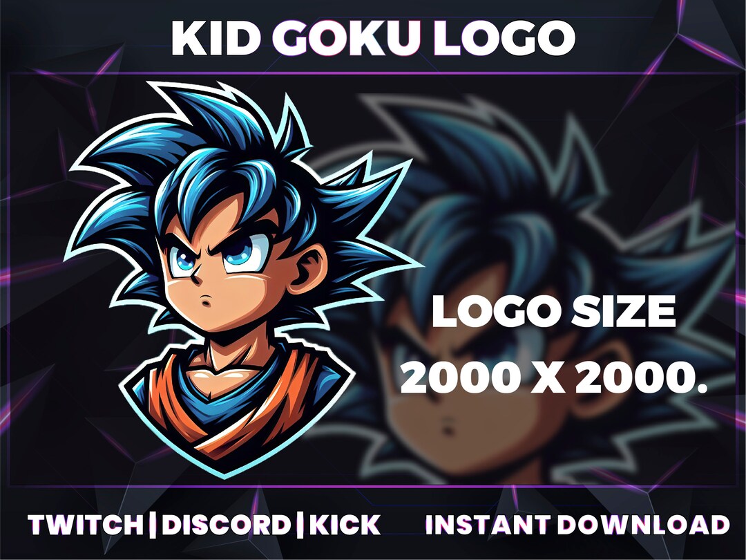 Kid Goku Stream Pack Twitch Emote Collection Twitch Sub Badges 30 ...