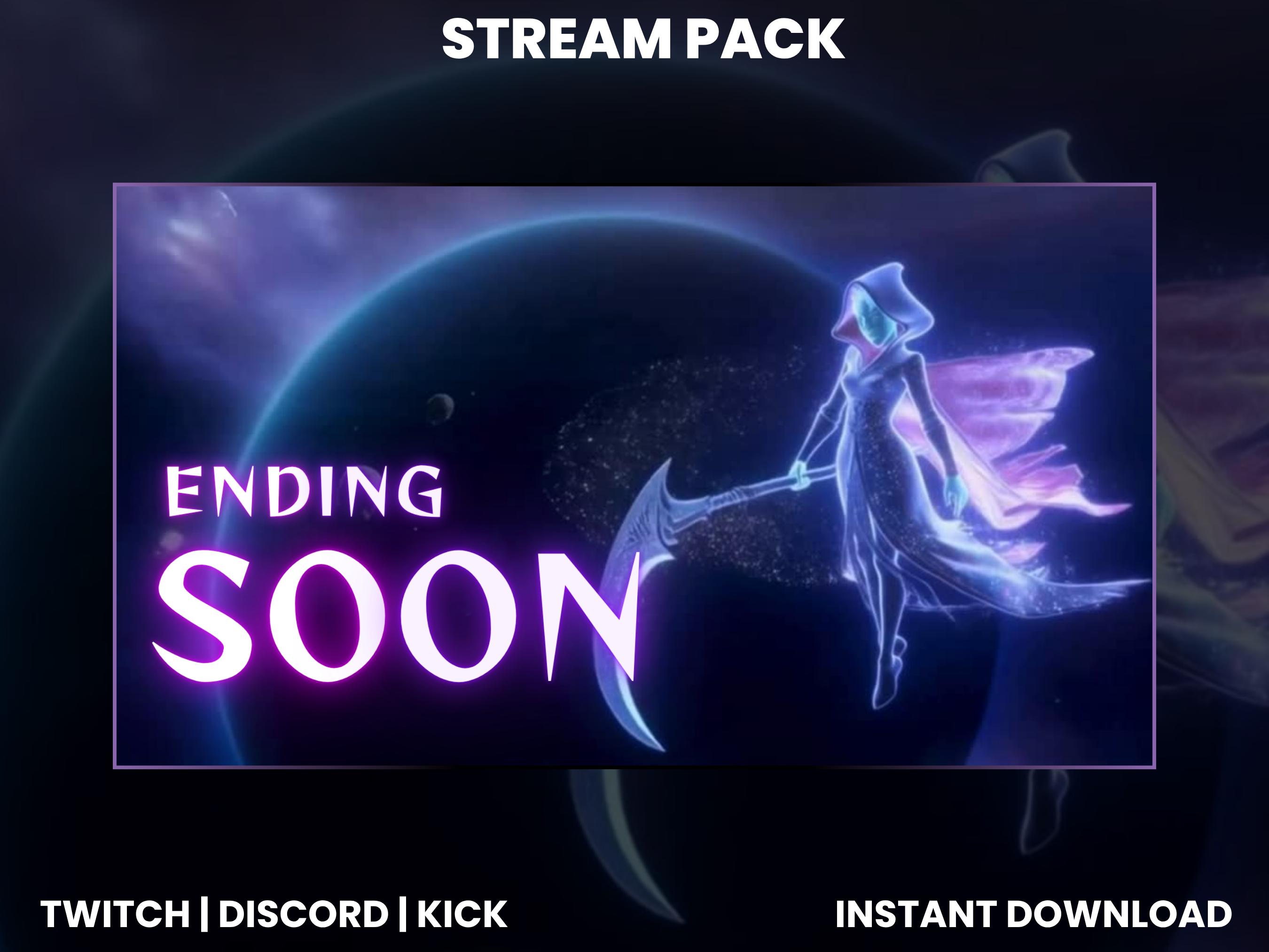Twitch Stream Pack Animated & Static Overlays | OBS Streamlabs Kick ...