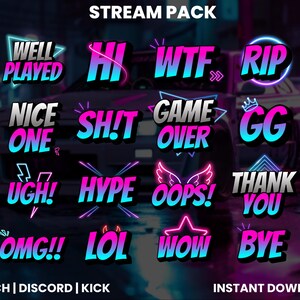 Animated Twitch Stream Pack | Twitch Screen Overlay | Sports Car Stream ...