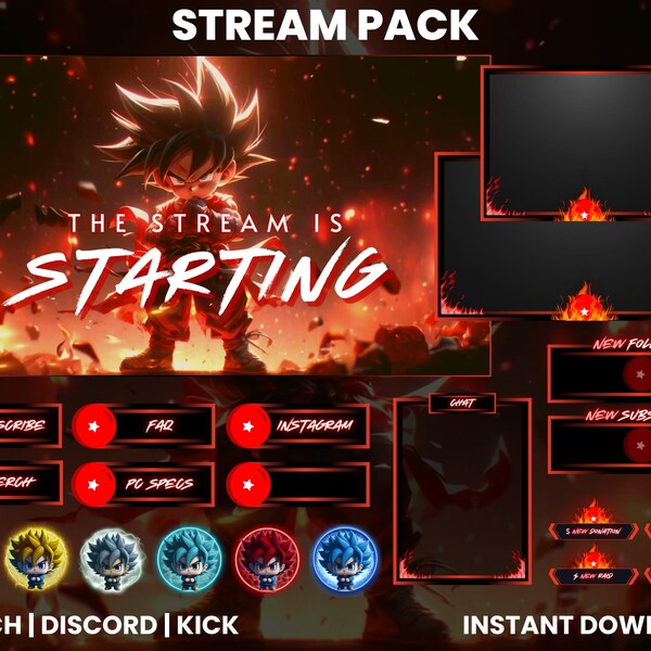 Dragonball Overlay - Etsy