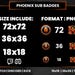 Phoenix Sub Badges for Twitch Kick Discord | Fiery Loyalty Badges | 1 ...