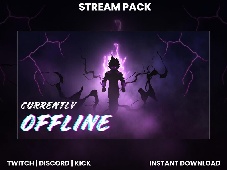 Twitch Stream Pack | Twitch Screen Overlays | Animated Webcam | Twitch ...