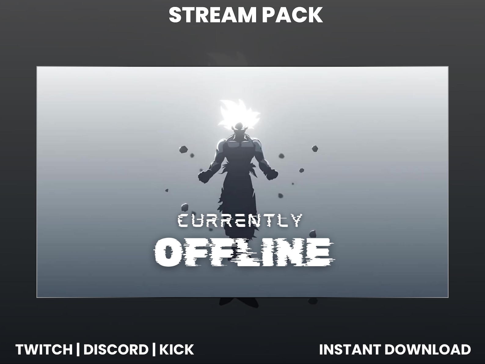 Twitch Stream Pack | Twitch Screen Overlays | Animated Webcam | Twitch ...