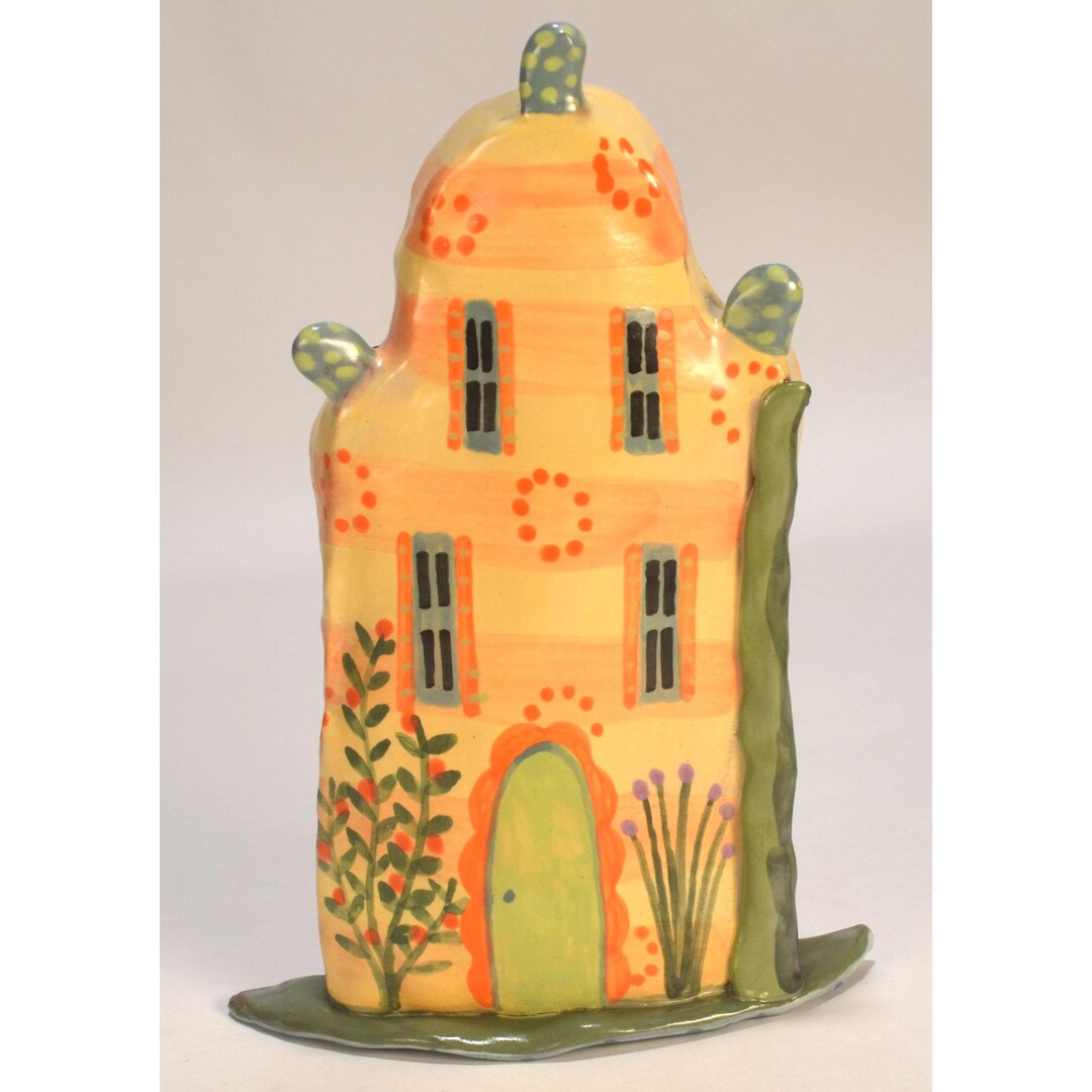 House. Tall 3D Tree. 2D Tree. Plant. Stubby Roof. - Etsy