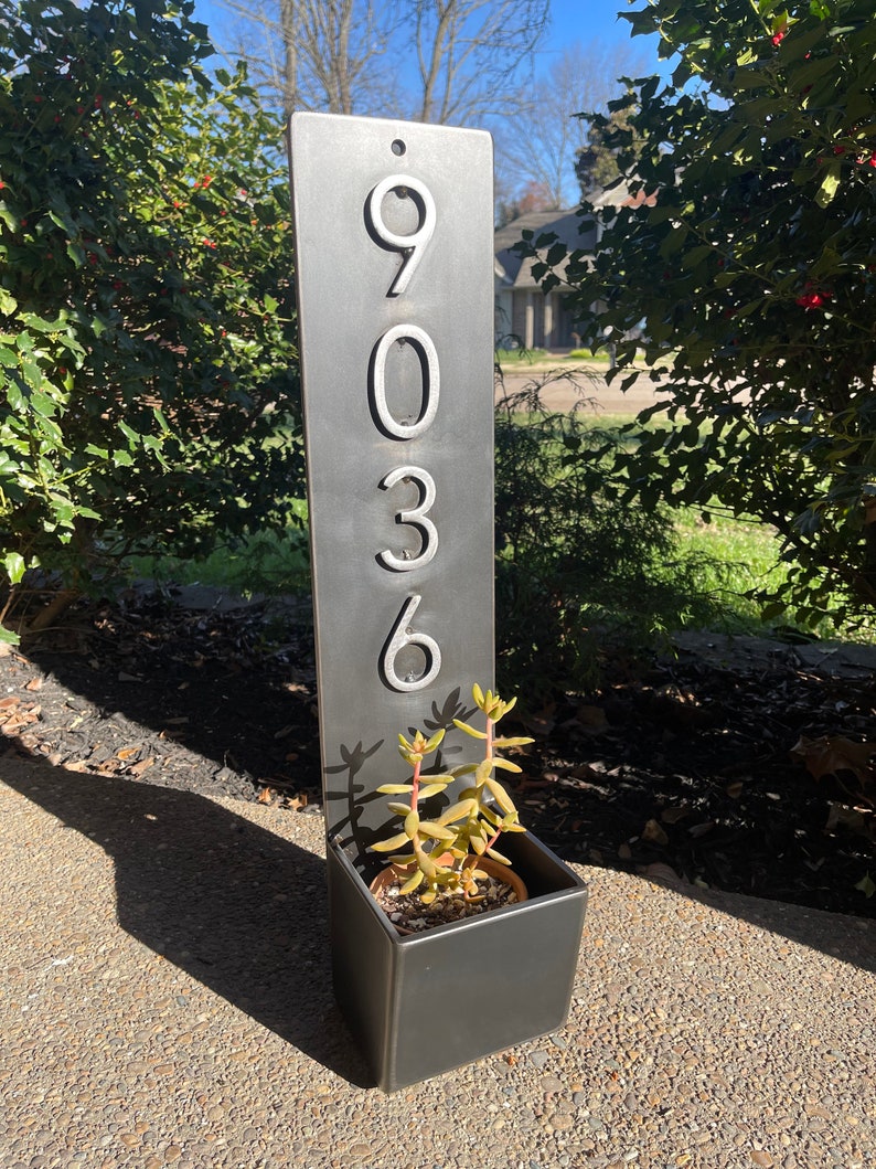 Home Address Planter Box - Etsy