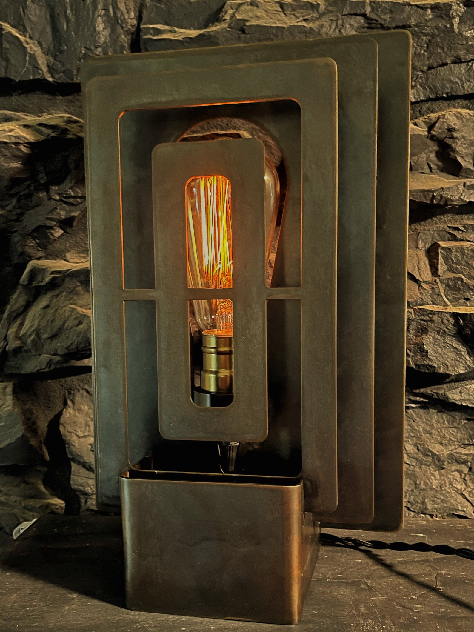 Decorative Metal Lamp Industrial Lamp - Etsy