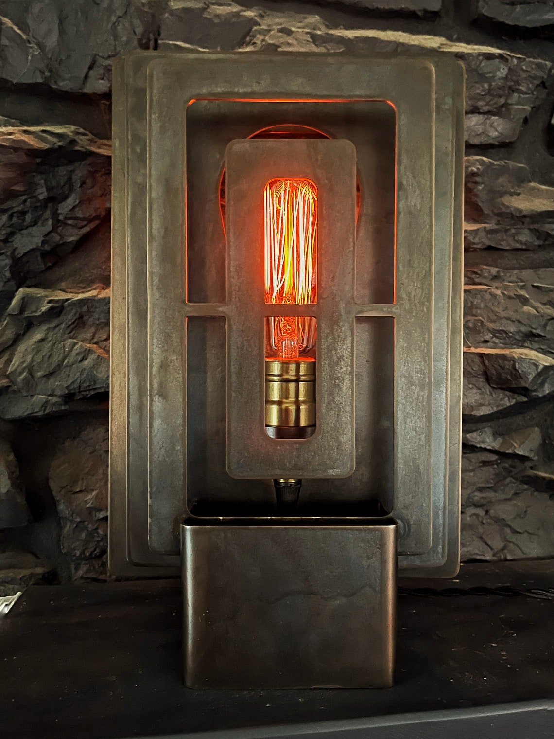 Decorative Metal Lamp Industrial Lamp - Etsy