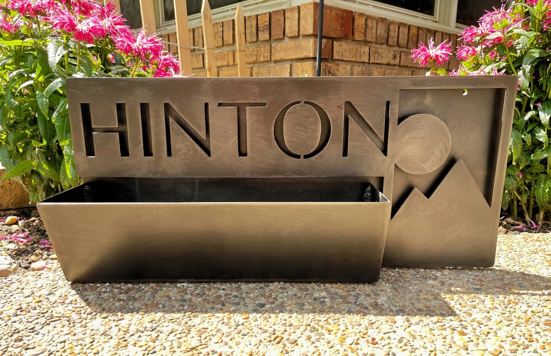 Planter Box Wall Sign - Etsy