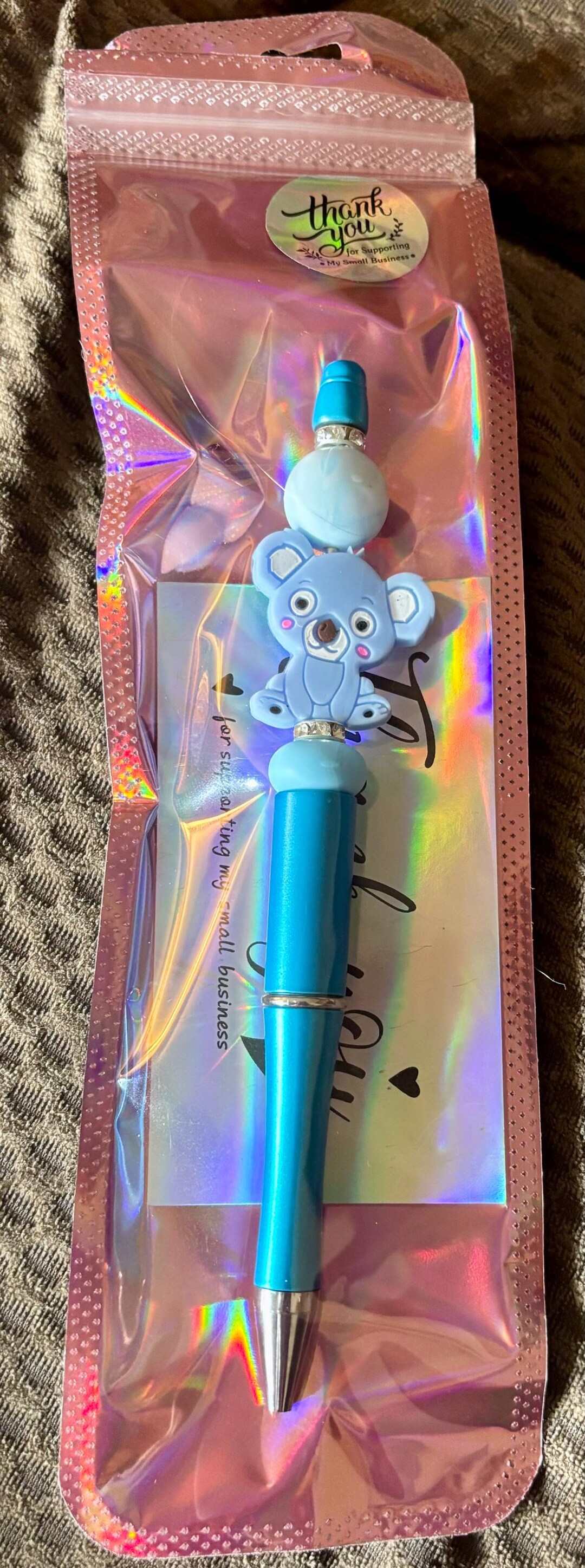 Blue Koala Pen - Etsy