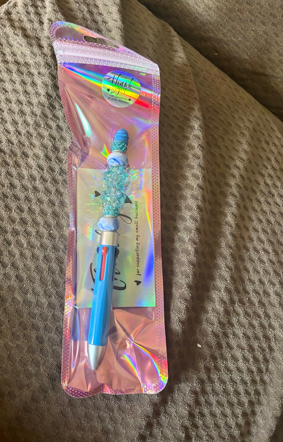 Light Blue Spike Multicolor Ink Pen - Etsy