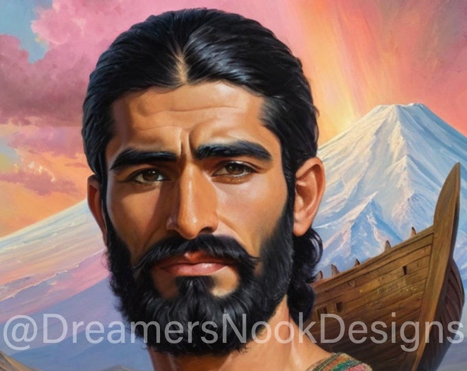 Noah's Ark Download: Digital Art, Instant Downloadable Wallpaper ...