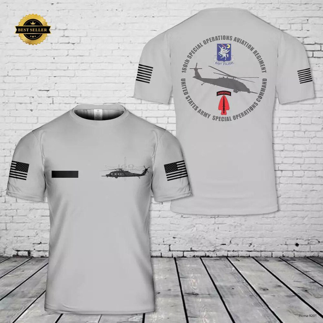 160th SOAR Night Stalkers T-shirt - Custom Name Special Operations Tee ...