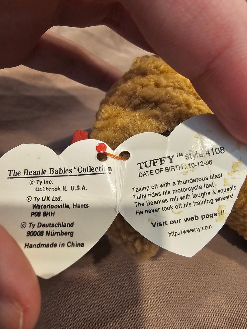 TUFFY RARE Beanie Baby! MINT Condition! - Etsy