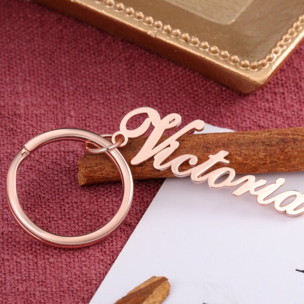 Name Keychain - Etsy