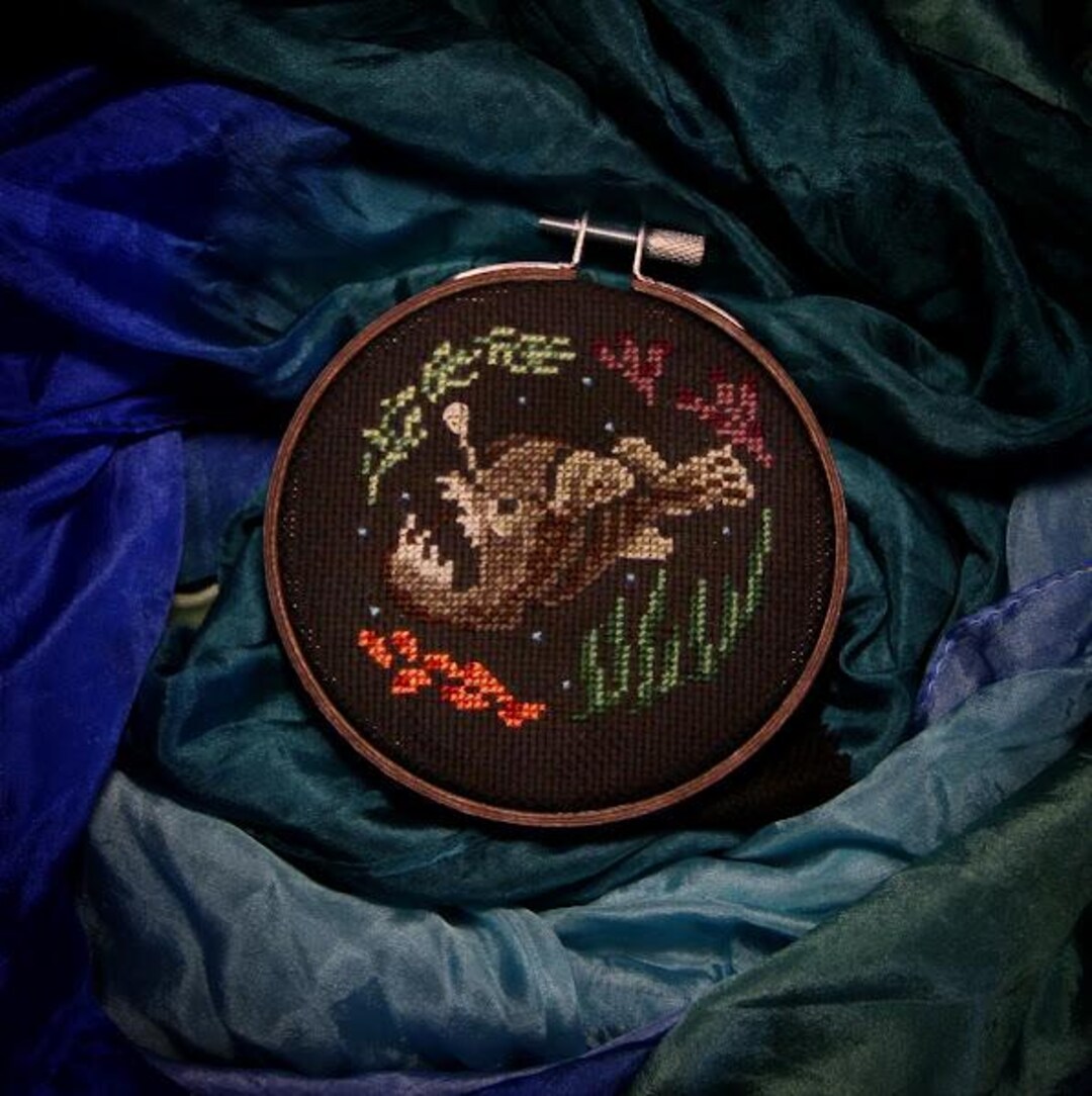 BLACK SEA DEVIL Cross Stitch - A Mini Creeps of the Deep Pattern ...