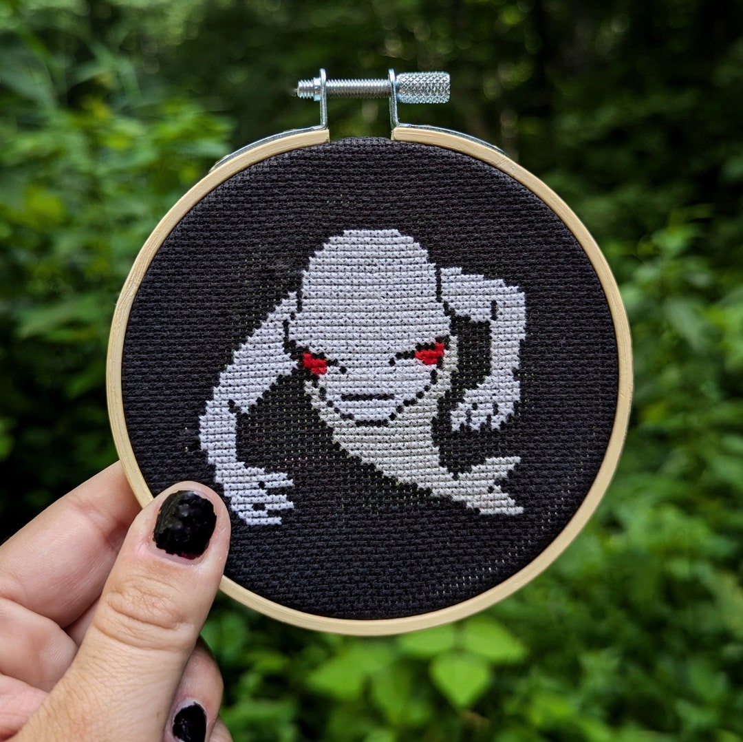 Mini Ningen Cross Stitch Pattern - Cryptid Cross Stitch - Instant ...