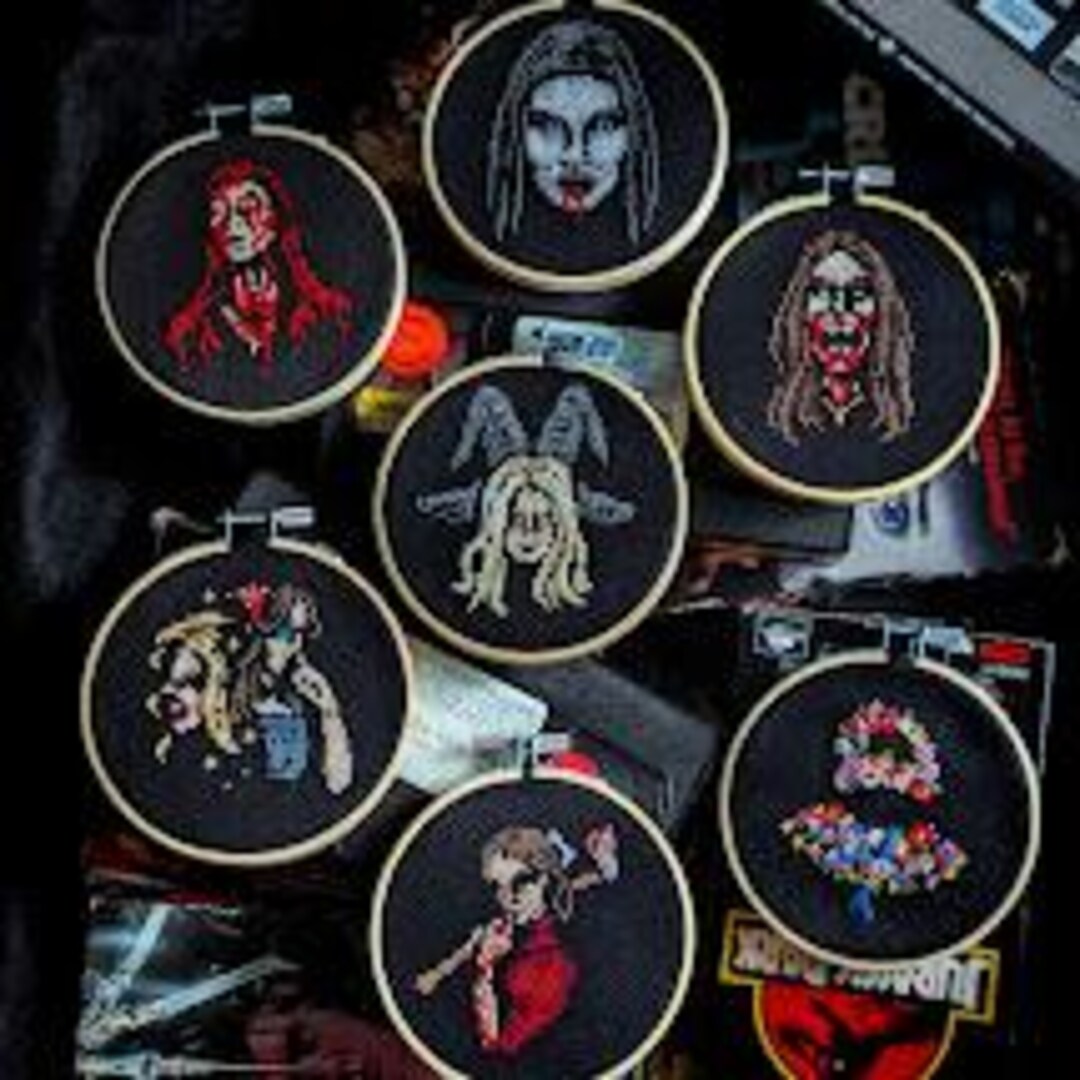 Mini FEMME FATALE Cross Stitch - Icons of Horror: Good for Her Pattern ...