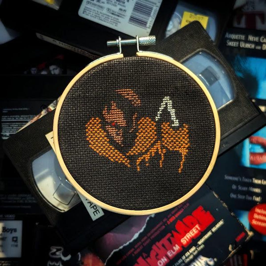 Mini CANDYMAN Cross Stitch - an Icons of Horror: Vengeful Spirits ...