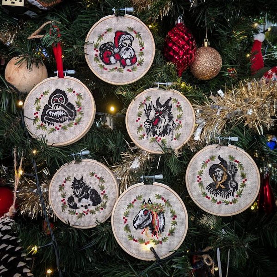 Legends of Yule Cross Stitch - A Christmas Ornament Pattern Collection ...