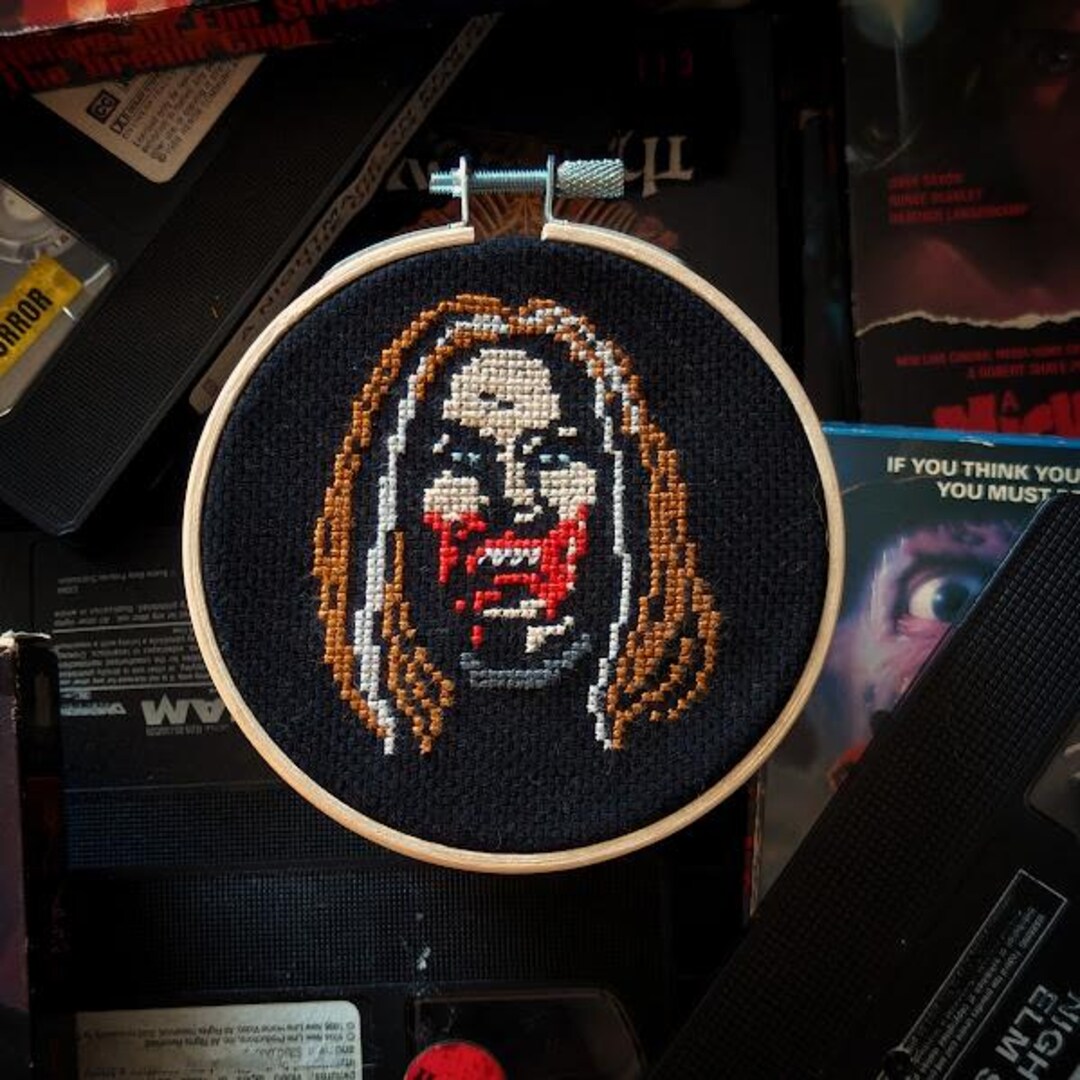 Mini GINGER Cross Stitch (ginger Snaps) - an Icons of Horror: Cult ...