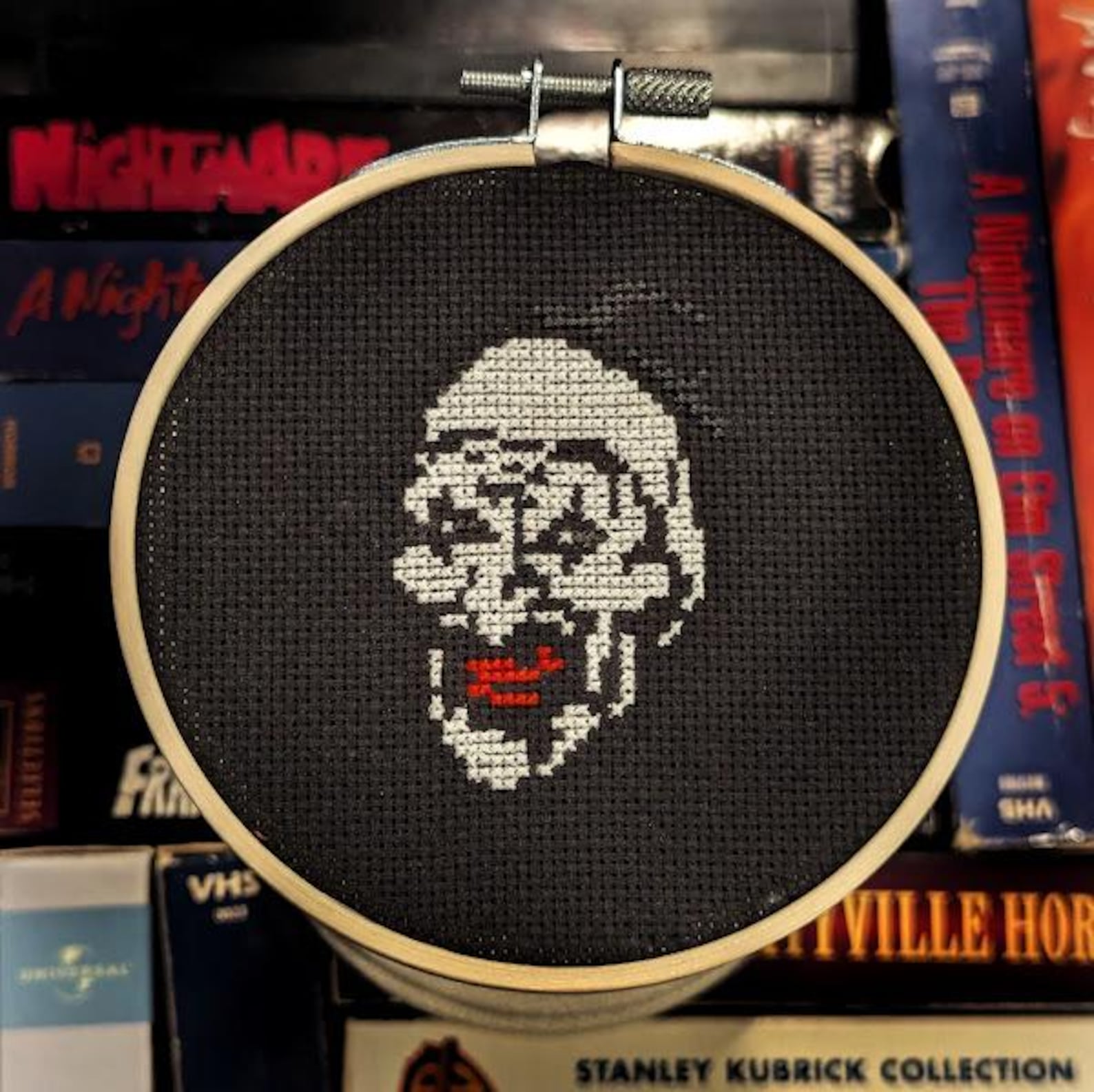 Mini ART THE CLOWN Cross Stitch - an Icons of Horror Clowns! Pattern ...