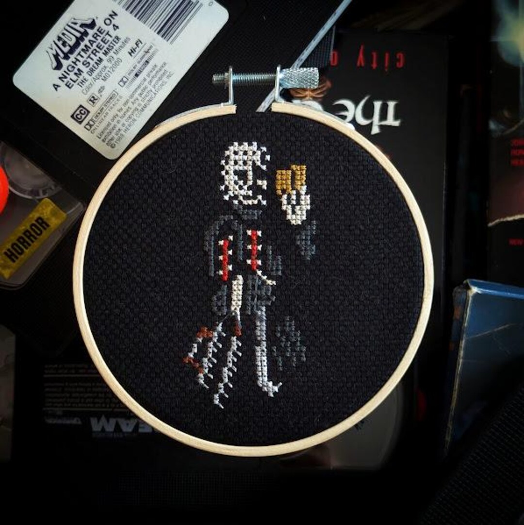 Mini PINHEAD Cross Stitch (hellraiser) - an Icons of Horror: Cult ...