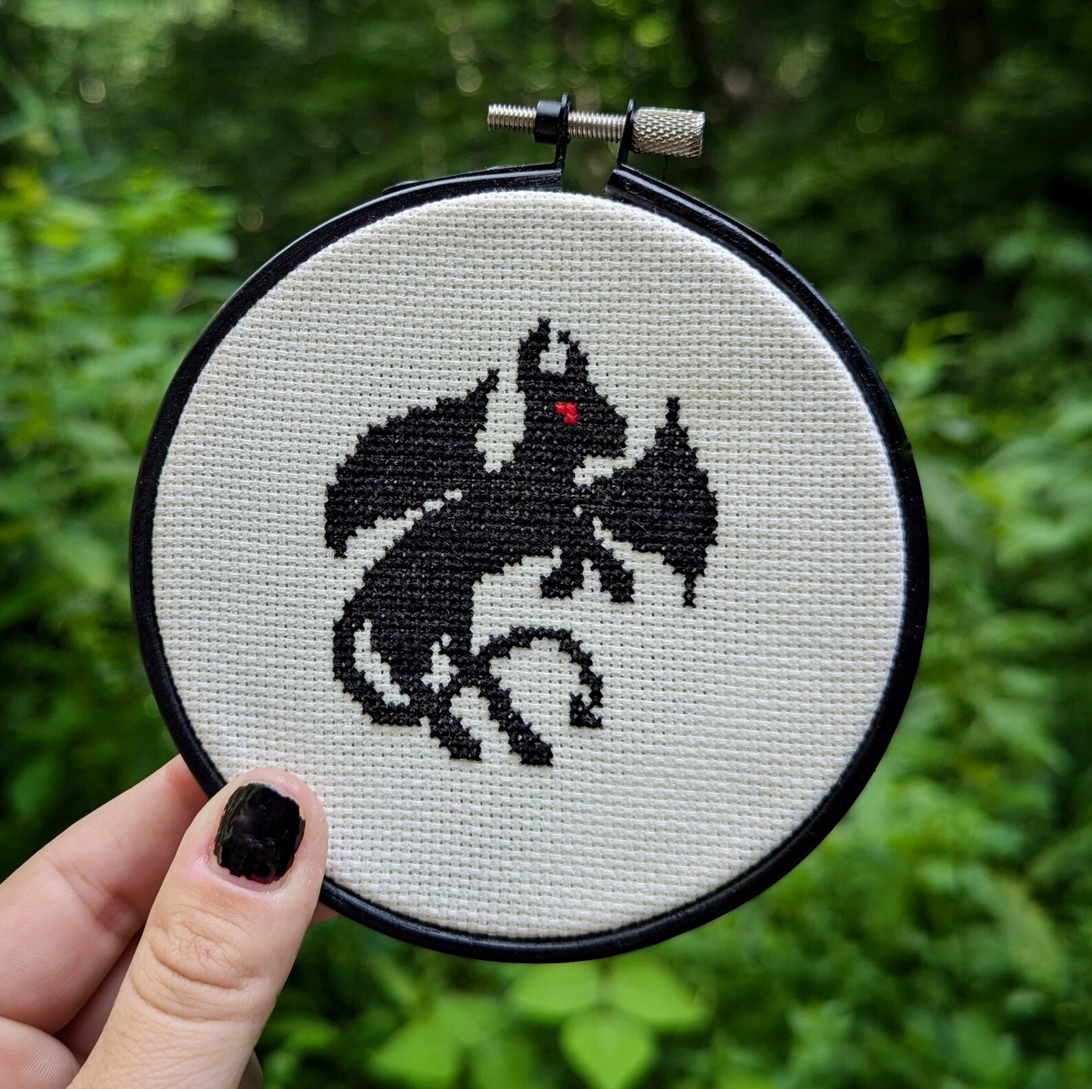 Mini Jersey Devil Cross Stitch Pattern - Cryptid Cross Stitch - Instant ...