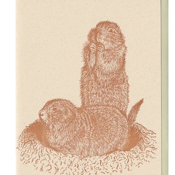Prairie Dog Card - Etsy