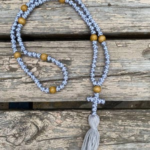 Handcrafted Greek Orthodox Prayer Rope, 100 Knot Komboskini Chotki ...