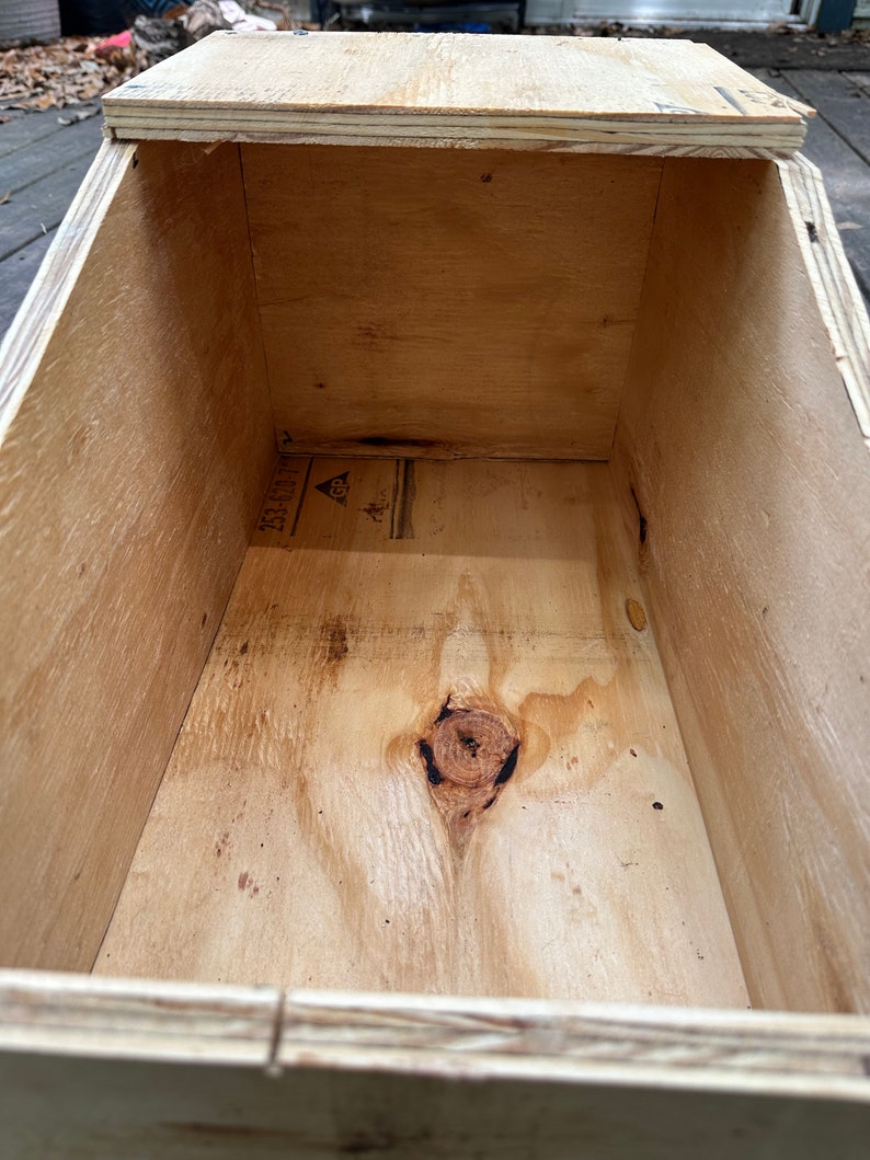 Rabbit Nesting Box Plans - Etsy