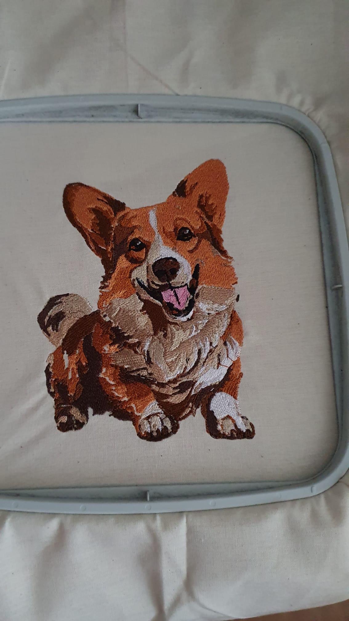 Corgi Embroidery Design Machine Download Digital Files. Corgi Dog ...