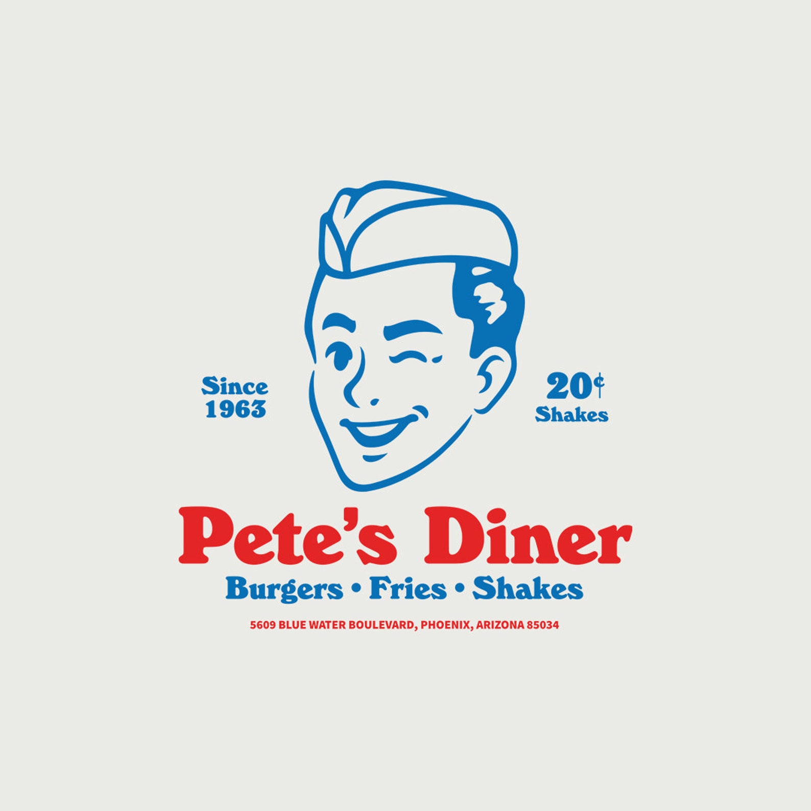 Pete's Diner Retro Graphic T-shirt - Etsy
