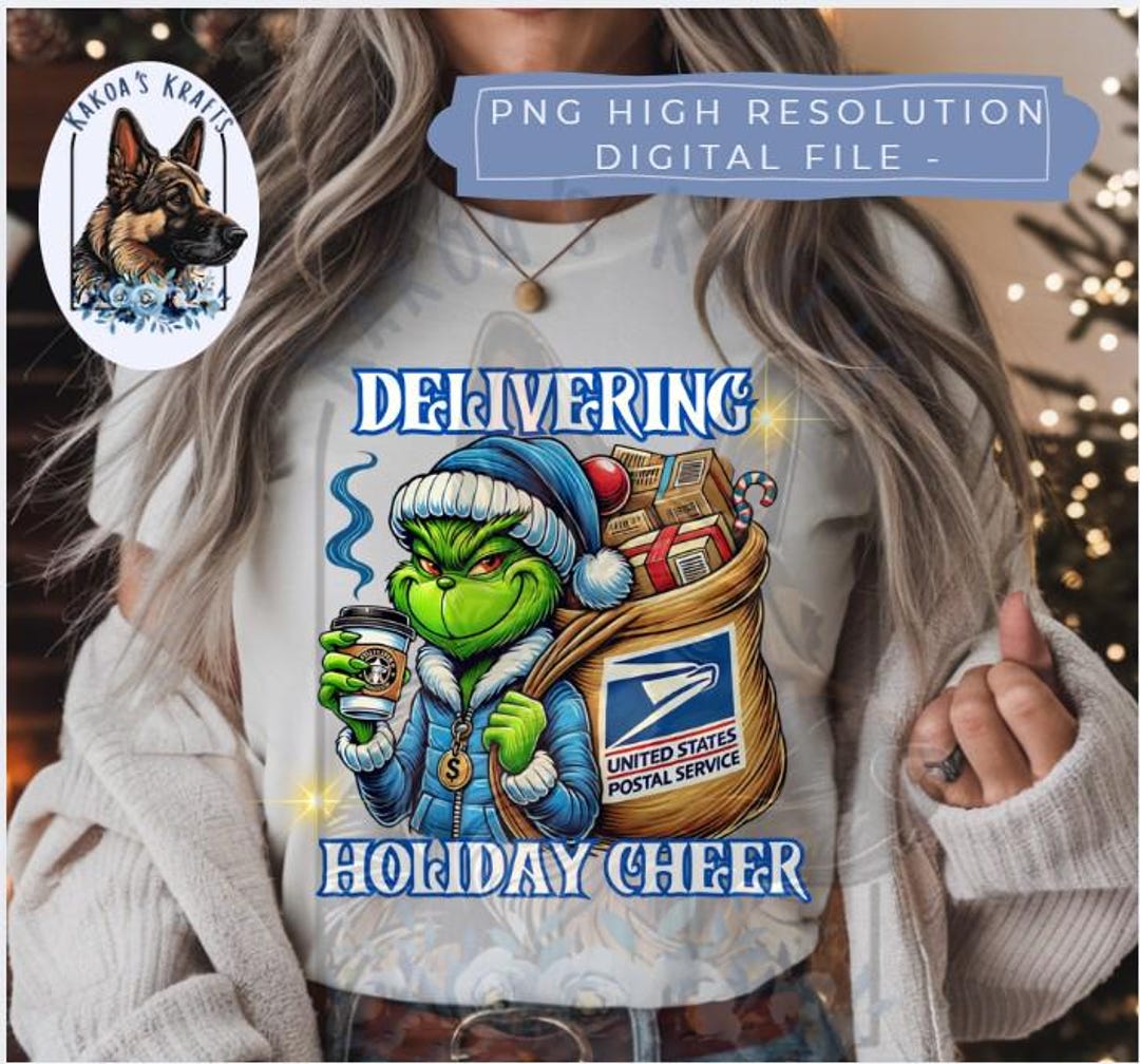Imagen PNG del Grinch del USPS, imagen PNG de entrega del USPS, imagen ...
