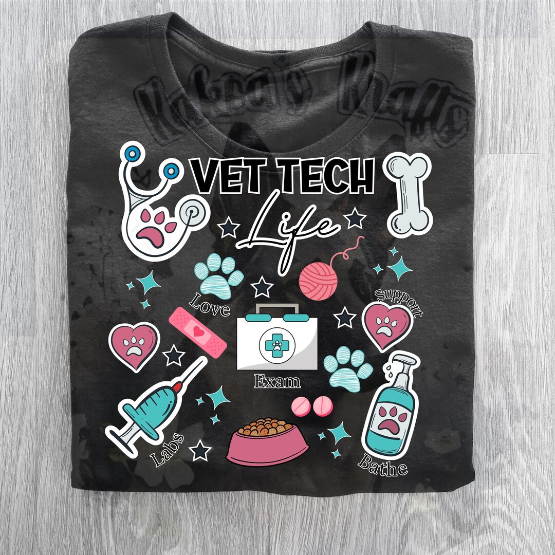 Veterinary Tech Shirt Png, Vet Png, Vet Assistant Png, Veterinary Png ...