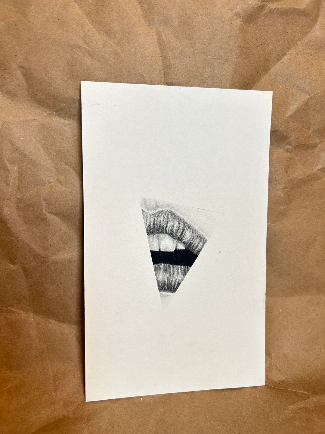 Charcoal and Graphite Aesthetic Drawing- Taste - Etsy