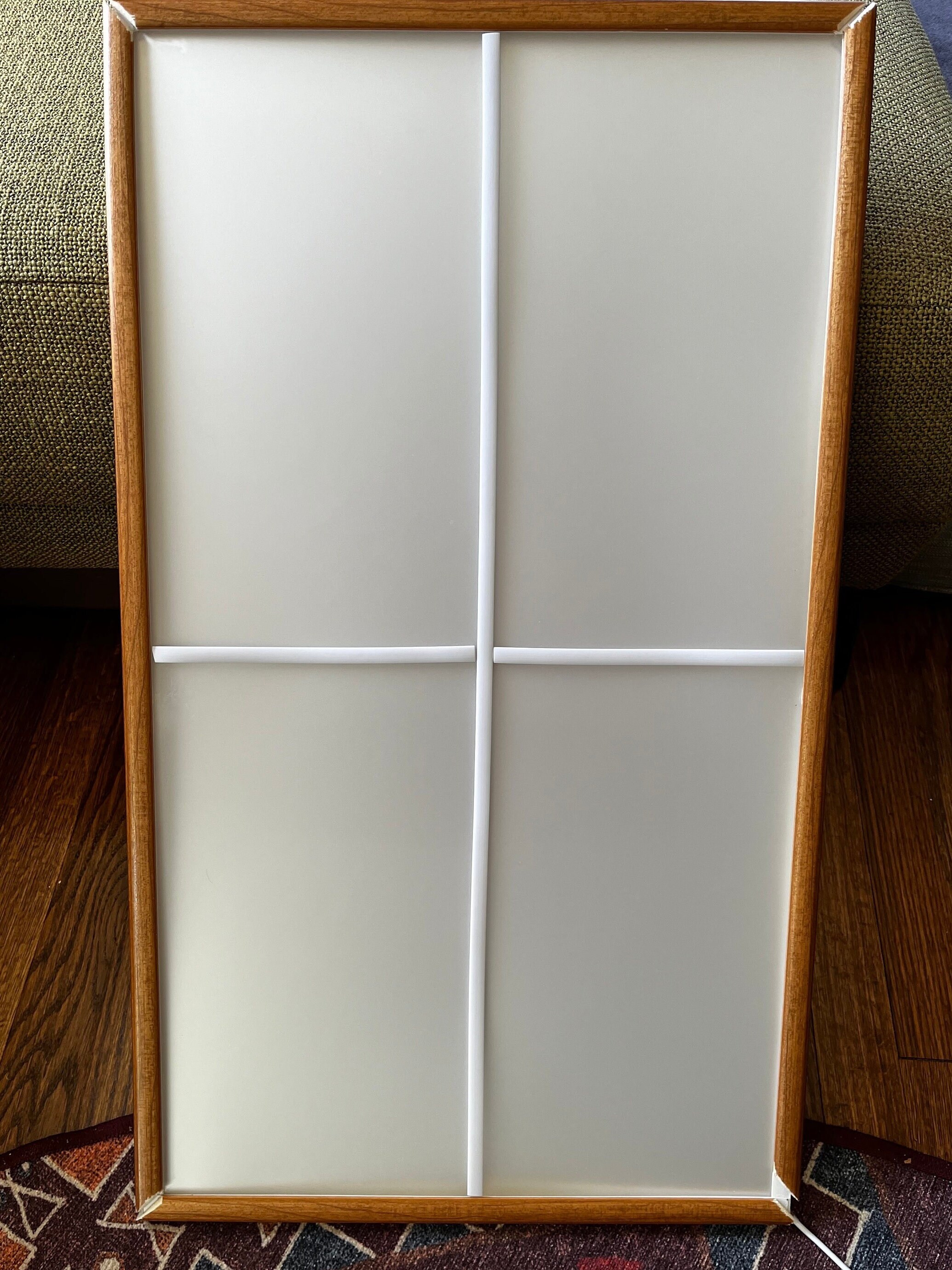 Faux Window LED Light Panel L.E.D. Office Light Therapy Fake Daylight ...