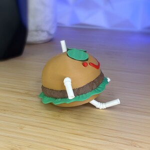 Burger Buddy Figurine | 3D Print - Etsy