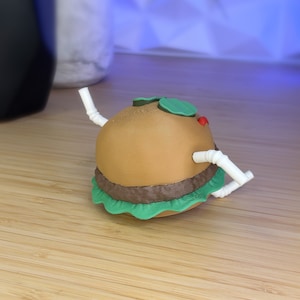 Burger Buddy Figurine | 3D Print - Etsy