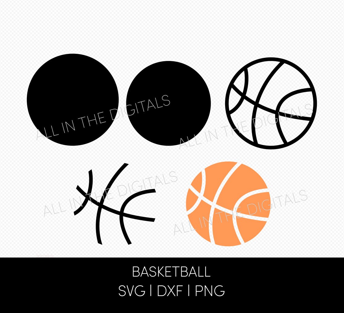 Basketball SVG Files, Basketball Cut Files, Basketball Vector Files ...
