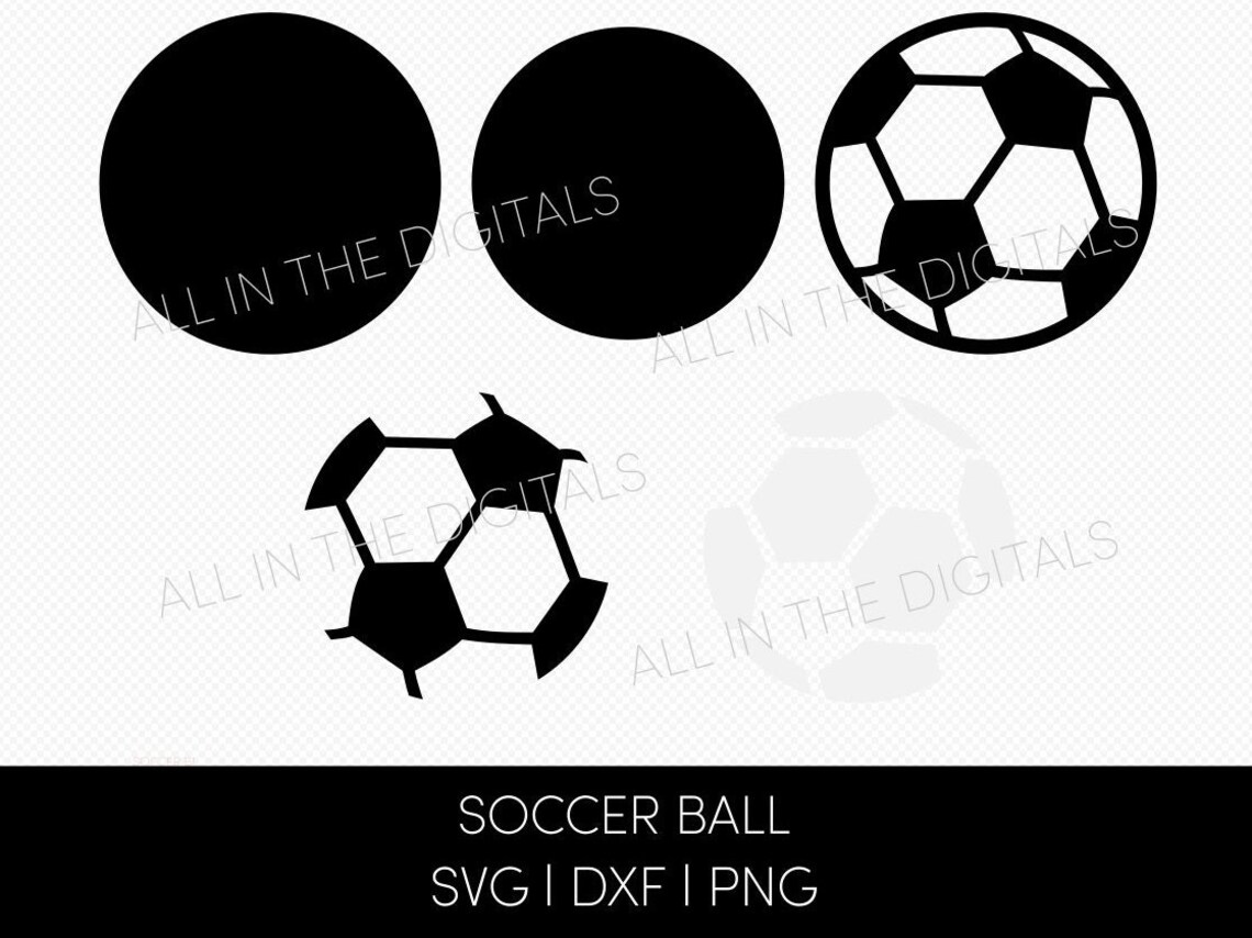 Soccer Ball SVG Files, Soccer Ball Cut Files, Soccer Ball Vector Files ...