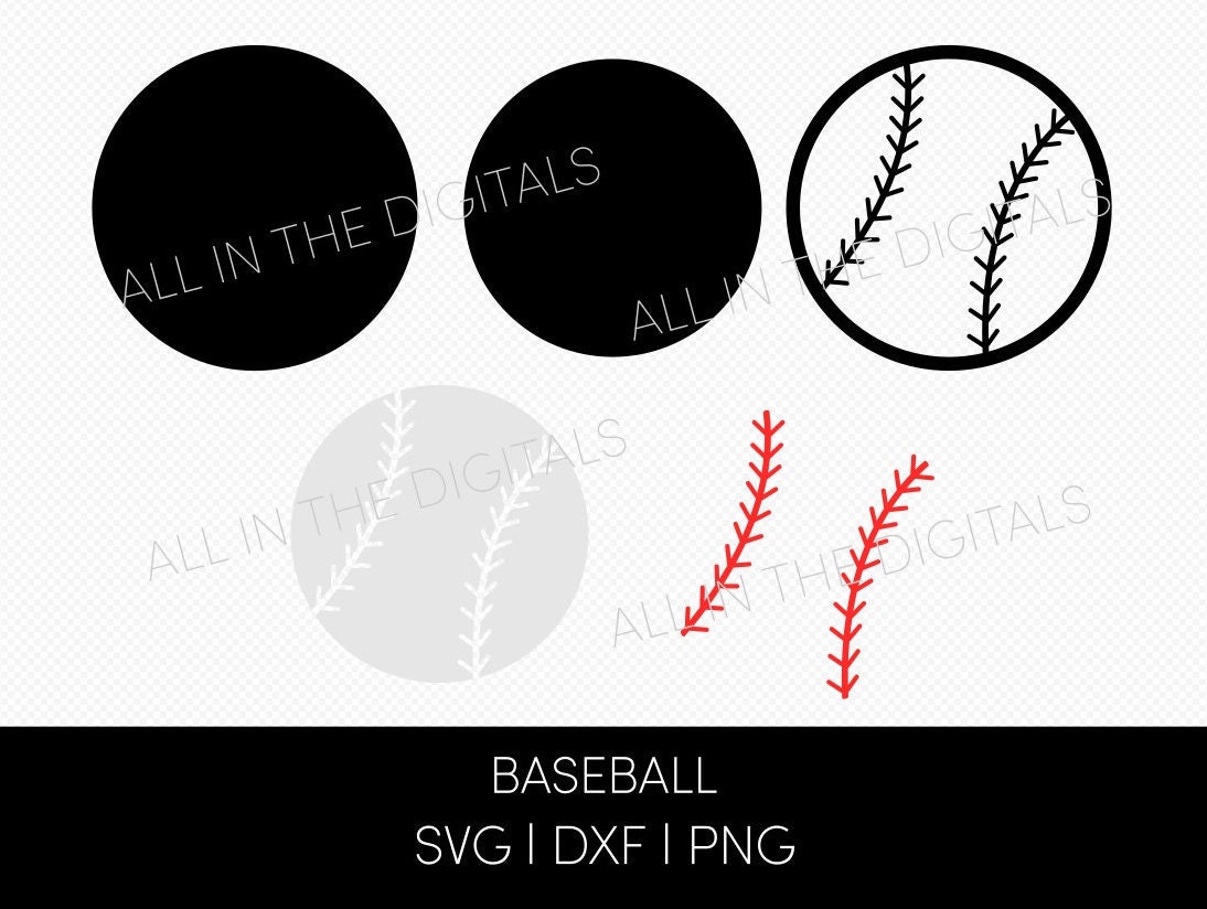 Baseball SVG Files, Baseball Cut Files, Baseball Vector Files, Baseball ...