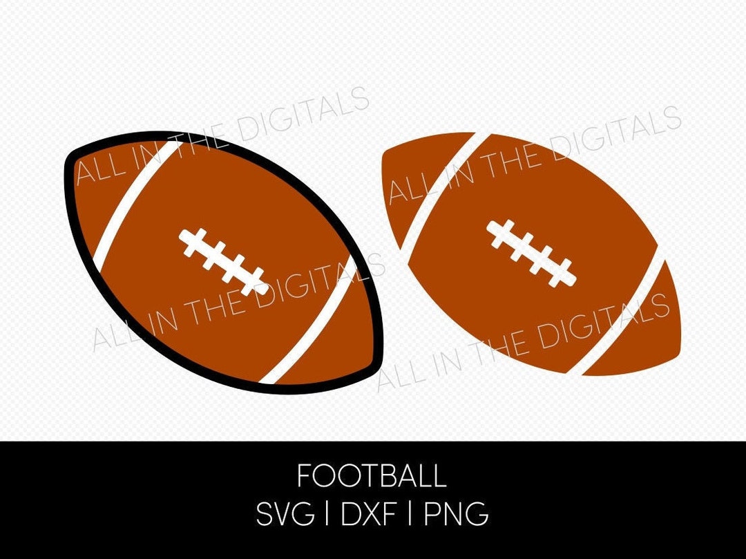 Football SVG Files, Football Cut Files, Football Vector Files, Football ...