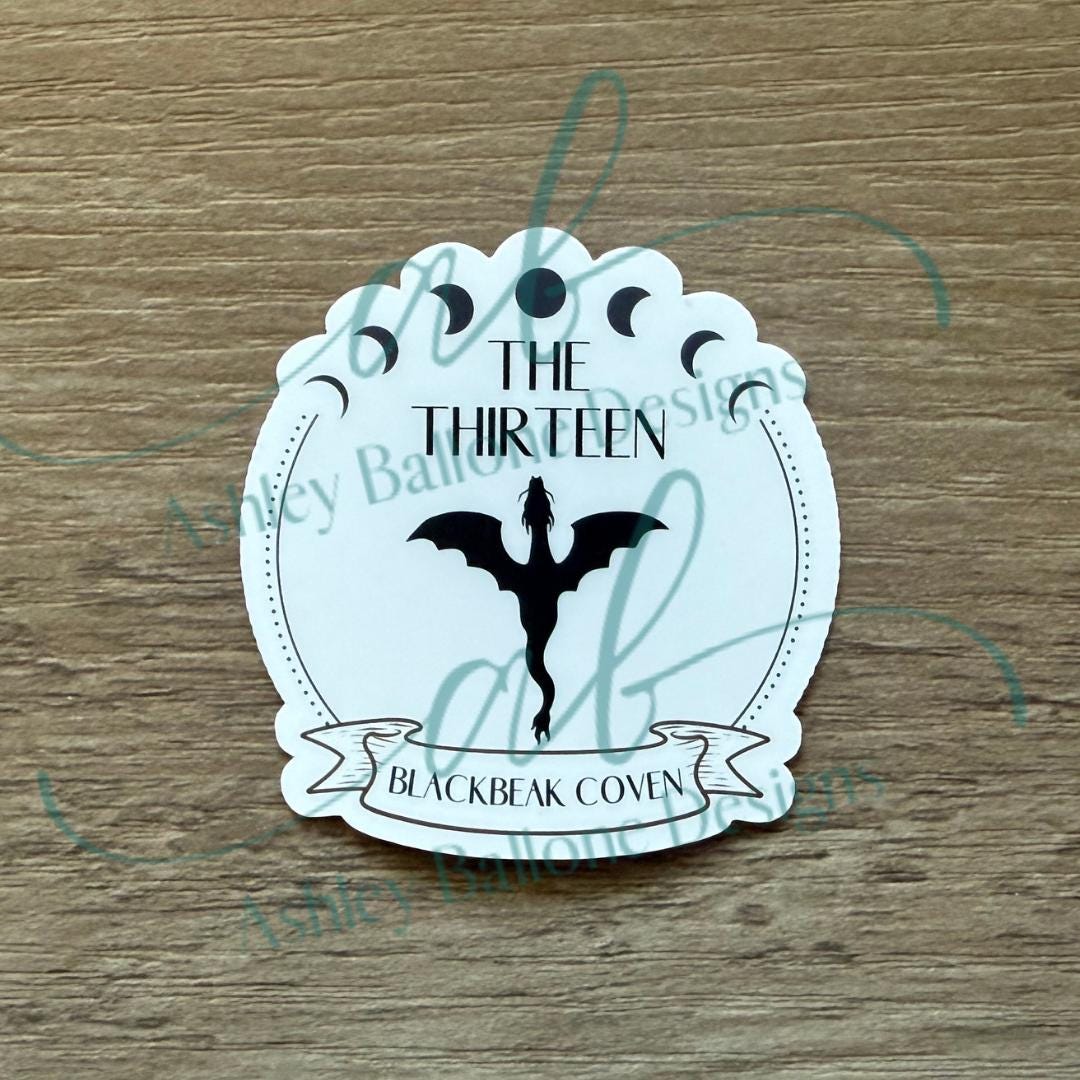 Blackbeak Coven Sticker: Vinyl Sticker for Laptop, Tumbler - Etsy